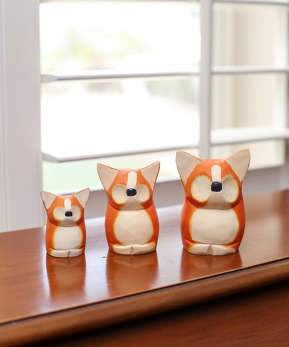 Hand Crafted and Hand Painted Corgi Wooden Decoration | NAYOTHECORGI
